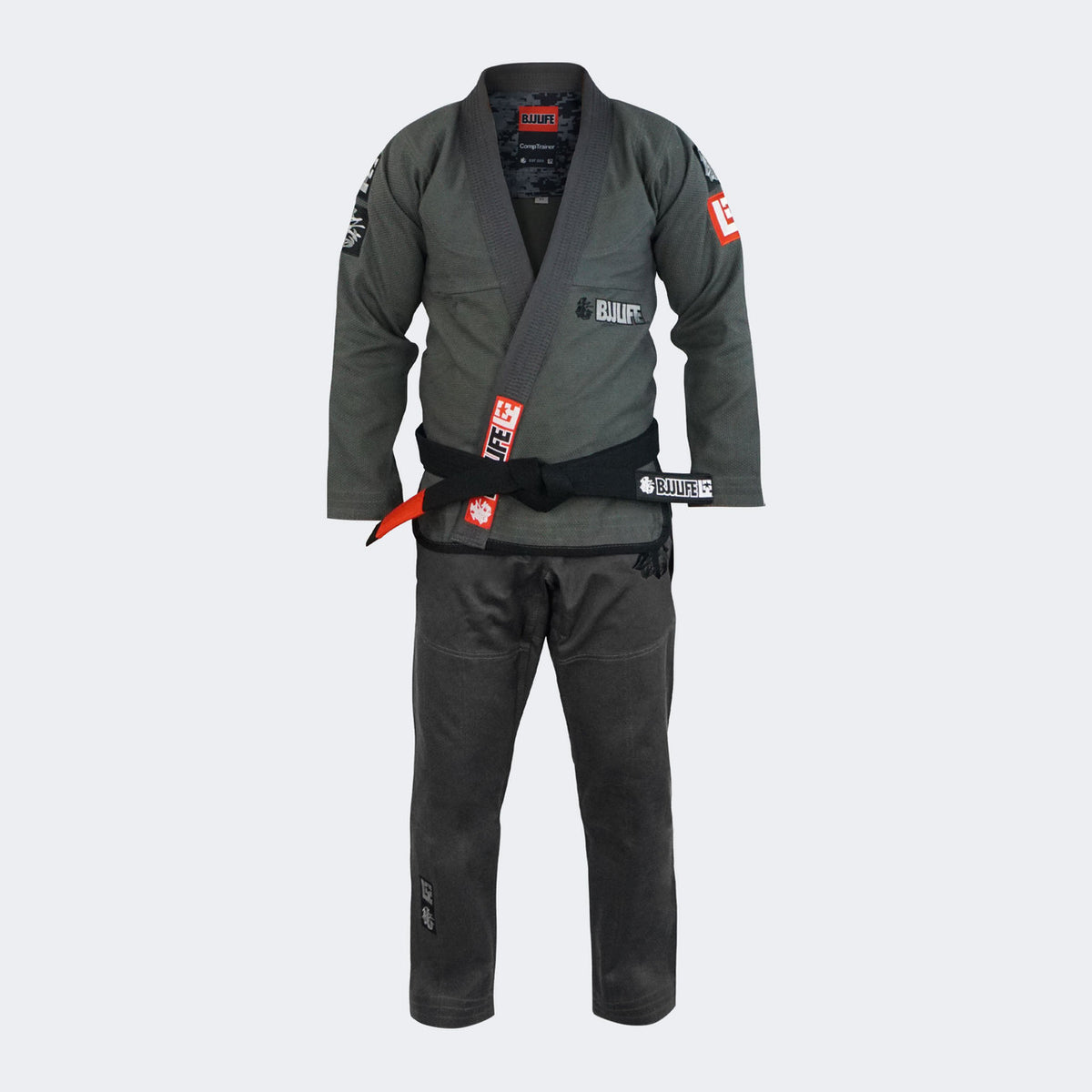 BJJ Life CompTrainer Gi - Charcoal – Combat Corner Norge