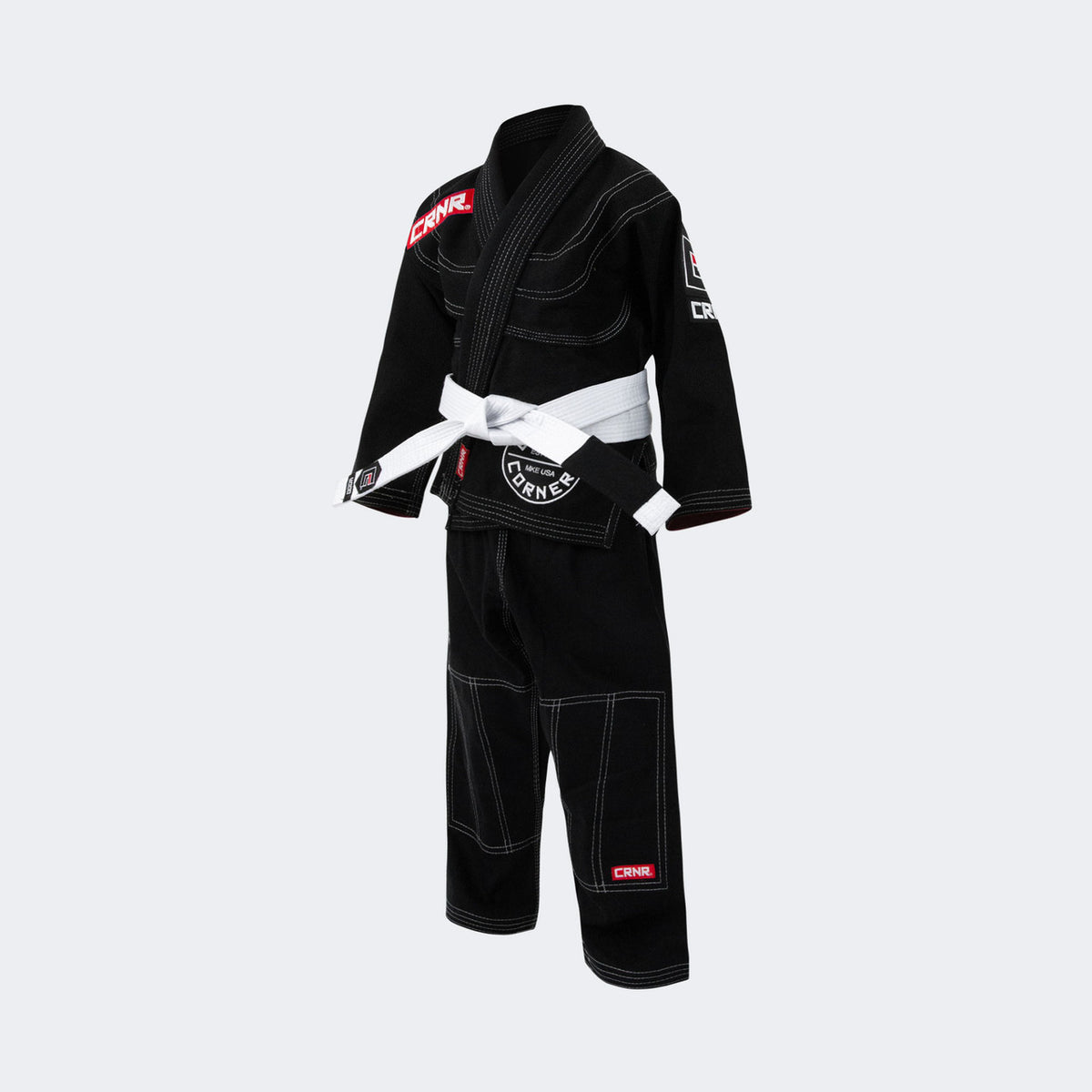 V6 BJJ Gi for barn - Svart – Combat Corner Norge