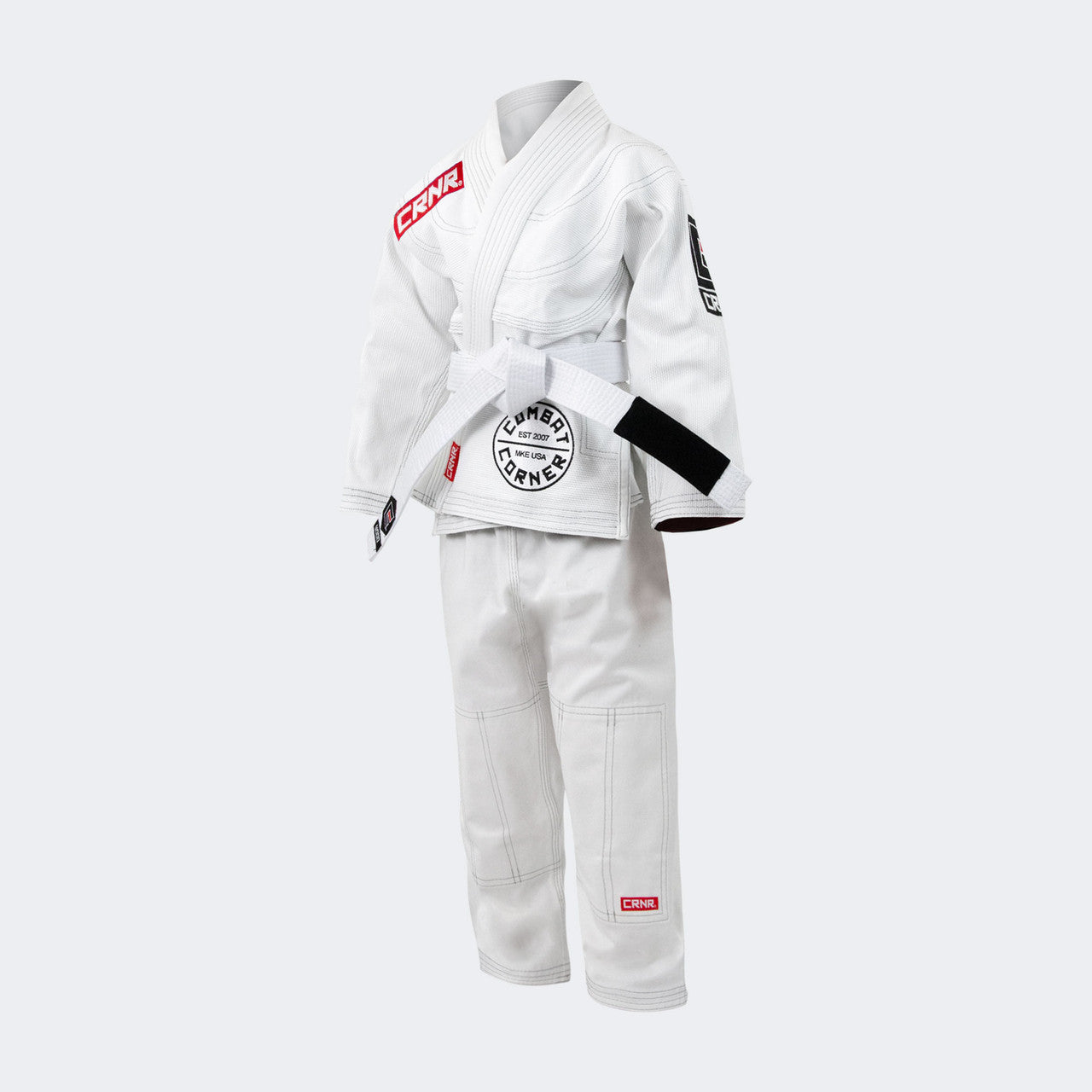 V6 BJJ Gi for barn - Hvit – Combat Corner Norge