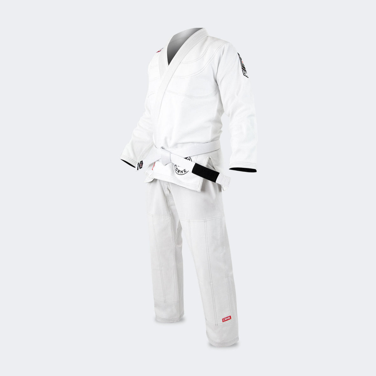V6 BJJ gi + GRATIS HVITT BELTE | Hvit – Combat Corner Norge